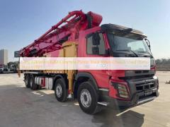 Sany 62Meters 62M Concrete Pump Truck Volvo Chassis Used Pump Trucks 2021