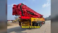 67m Pump Truck High Reach Construction Power