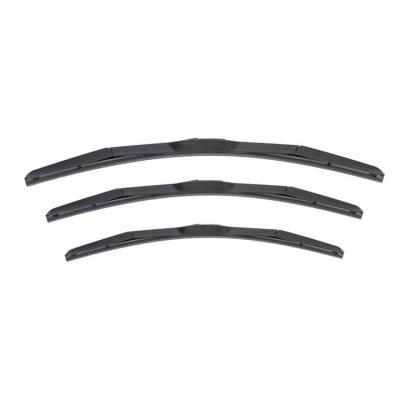 China Hybrid Universal Three-section Clips Car Windscreen Rubber Windshield Wiper for sale
