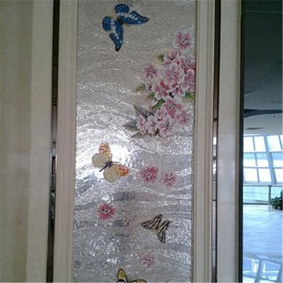 China Decor Living Room Blossom Mosaic Wall Art Mural for sale