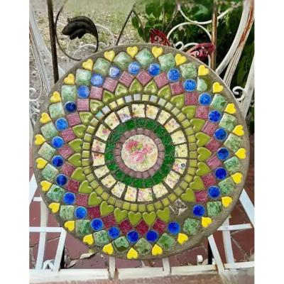 China Customized Decor Mosaic Chinese Stained Glass Mosaic Tiles for sale