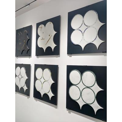 China Irregular Mosaic Stone Wall Tiles for Living Dining Room Bathroom Bedroom Staircase Hotel for sale