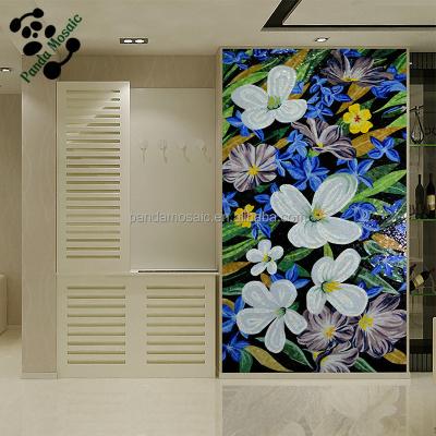 China Fashion Mosaic Tile Wall Murals Dustproof For Outdoor Exterior Wall Murals for sale