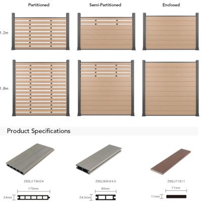 China High Density Outdoor WPC Decking Flooring Recyclable 30mm 25mm 20mm for sale