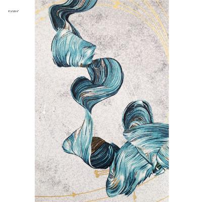 China Customized Size Modern Design 3D Mural Tile for Hotel Lobby in Glass/Marble/Ceramic Material for sale