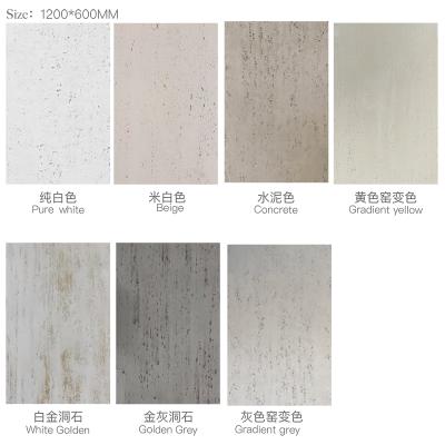China Heat Insulation Flexible Stone Clay Wall Tile 600x1200mm Size for sale