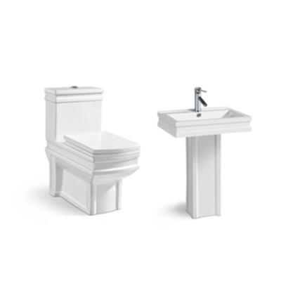 China Super Vortex Siphon One-Piece Toilet Anti-Odor Ceramic Integrated Bathroom Fixture for Home & Apartment for sale