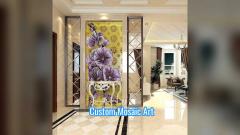 Hand Cut Mosaic Art Glass Wall Murals