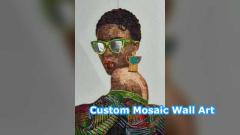 Custom Glass Mosaic Wall Art