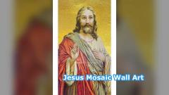 Religious Jesus Mosaic Mural Tiles