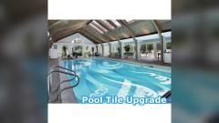 Stunning Blue Sea Glass Pool Tile