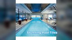 Sky Blue Pool Tiles Beautiful & Durable