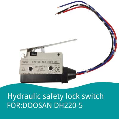 China DH220-5AZ7120 Excavator Electrical Parts Micro Switch Hydraulic Safety Lock Switch for sale