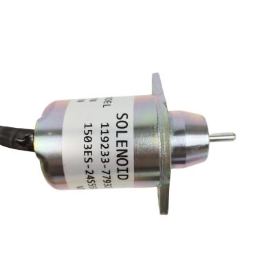 China 119233-77932 Dieselmotorend-Solenoid 1503ES-12S5SUC12S für R55/60-7 DH55/60 PC40/50 4TNV94 zu verkaufen