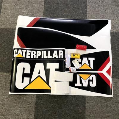 China erpillar-de Stickersoverdrukplaatje van Accessories 306D van het Graafwerktuiggraafwerktuig Te koop