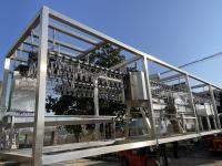 China 300-500BPH Automatic Compact Mobile Chicken Slaughter Machine For Slaughterhouse for sale