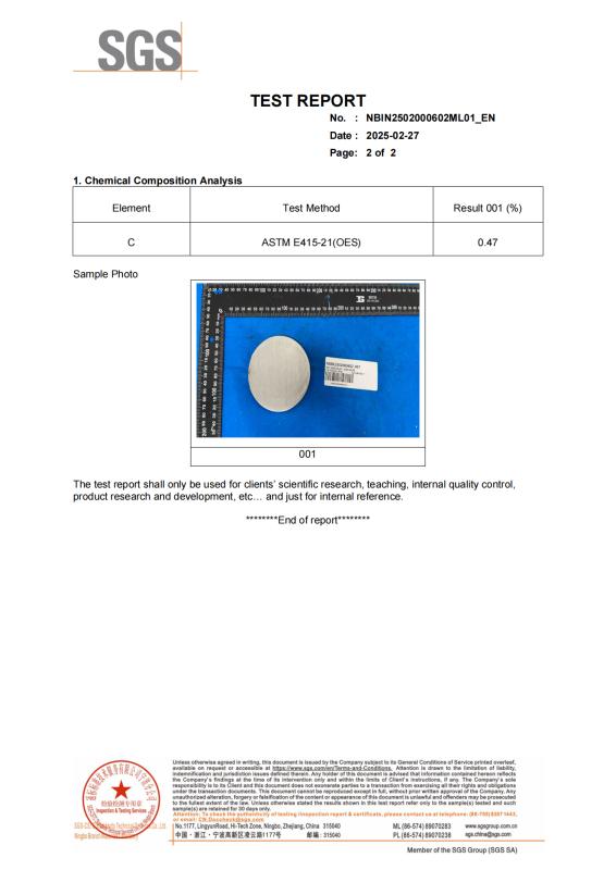 SGS - Guoyue Hydraulic Equipment Manufacturing (jiangsu) Co., Ltd