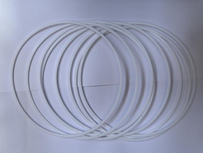 Pure white PTFE seal washer