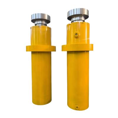 China Hydraulic Telescopic Multi Stage Cylinder Custom For Vulcanizing Machines for sale