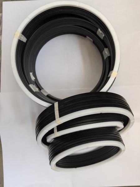 Quality Italy A+P Oil Cylinder V Shaped Combination Seal NBR PTFE Engineering Machinery for sale