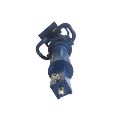 중국 코일 턴오버 머신용 맞춤형 유압 실린더 25MPa 단동 판매용