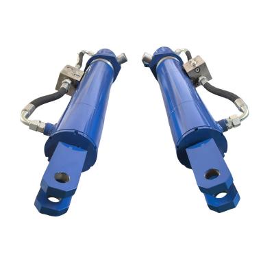 중국 밸브 제어를 위한 고주기 유압 실린더 125mm 튜브 직경 판매용