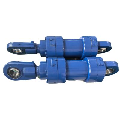 중국 맞춤형 망원경 수압 실린더 200mm 구멍 단단한 크롬 접착 막 판매용