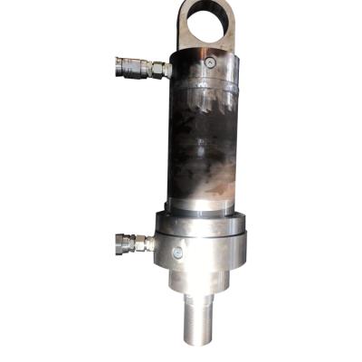 중국 고품질 전면 및 후면 60ES에는 버퍼 125 70-150 유압 실린더가 장착되어 있습니다. 판매용