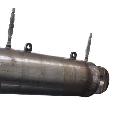 중국 맞춤형 수압 실린더 340mm 도공 125mm 막대 686mm 스트로크 판매용