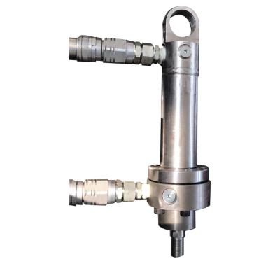 중국 스테인리스강 유압 실린더 25MPa 100mm 스트로크 판매용