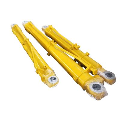 China Double Acting Telescopic Hydraulic Cylinder 16-70Mpa Steel Construction for sale