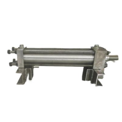 China Single Acting Telescopic Hydraulic Cylinder 80mm Bore 25MPa for sale