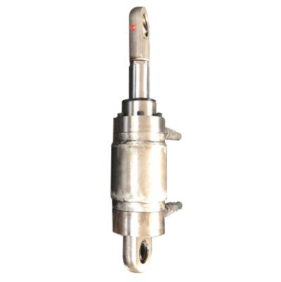 China Stainless Steel V-Shaped Hydraulic Cylinder 80mm 56-90mm Stroke for sale