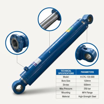 China Custom Heavy-duty CDL1 MF4 Hydraulic Cylinders for Large-scale Forging Presses for sale