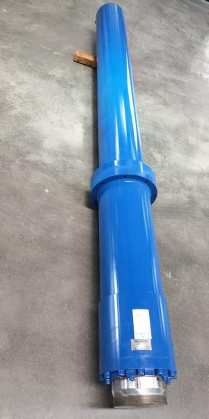 Quality Telescopic Hydraulic Cylinder with 125mm Bore 3100mm Stroke and 250 Bar Working Pressure for Heavy Duty Applications for sale