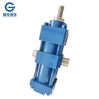 China Professional Double Acting Tie Rod Hydraulic Cylinder with Hard Chrome Plated Rod and Customizable Dimensions for sale