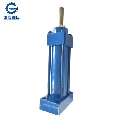 China Industrial Hydraulic Tie Rod Cylinder with Double Acting Hard Chrome Plated Piston Rod and Custom Bore Sizes for sale