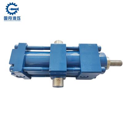 China Tie Rod Hydraulic Cylinder Double Acting Medium Pressure with Hard Chrome Plated Rod for sale