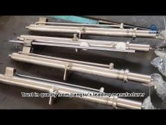 stainless steel hard chrome plated telescopic hydraulic cylinder