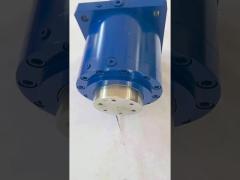 industrial hydraulic cylinder with hard chrome plated piston rod for large thrust and high pressure