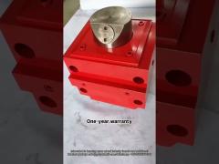 ce certified factory customized hard chrome plated telescopic disc spring locking hydraulic cylinder