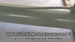 Double-Acting Hydraulic Cylinder for Excavator and Car Lift Agricultural Machinery Steering Press