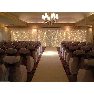 China Soft led curtain  event decoration inflatable cones led vision star curtain for sale