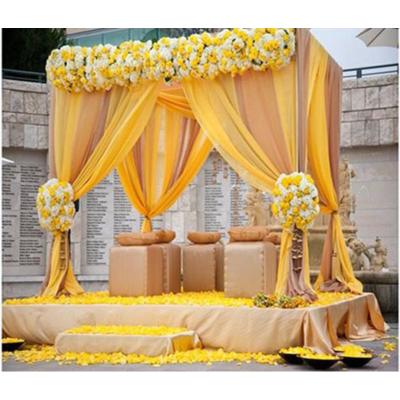 China Wedding hall decorations tents backdrop stand wedding Pipe Drape Kits For Sale for sale