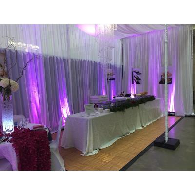 China RK Pipe And Drape wedding party event tents wedding backdrop fabric for sale