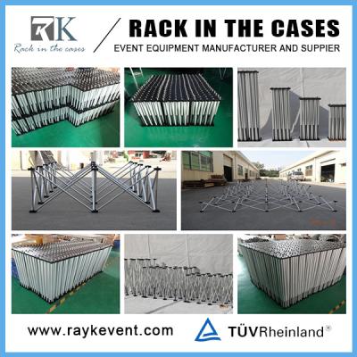 China Strong durable  portable stage system portable indoor stage Aluminum Portable Stage for sale