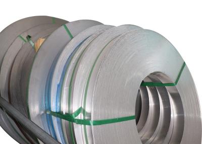 China Natural Silver Decorative Slit Edge Steel Strip Coil for sale