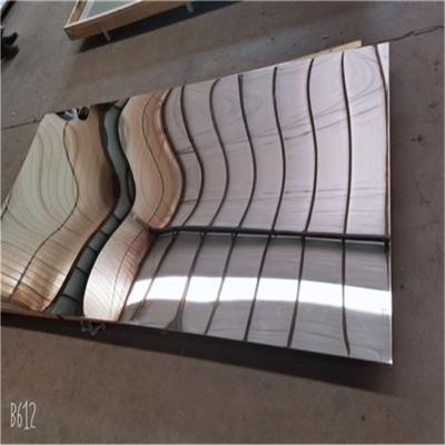 Cina SUS 316l di 20ga 19ga nessuno 8 strato dello specchio dello strato 0.5mm ss di acciaio inossidabile della lucidatura in vendita