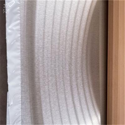 Cina Il rivestimento laminato a freddo della parete di acciaio inossidabile riveste il pannello d'acciaio spazzolato strato 316l di JIS 439 in vendita