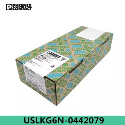 China Phoenix Contact 0442079 Spring Terminal Block USLKG 6 N - Protective conductor terminal block Original Phoenix Blocks for sale